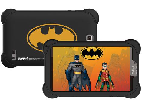 Tablet Infantil Philco Batman PTB7SSGBT 7” - 3G Wi-Fi 16GB Android 9 GO ...
