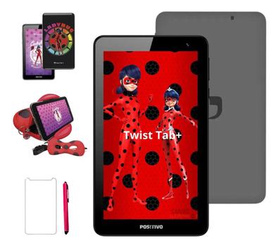 Tablet Infantil Positivo Twist Tab Ladybug 64gb 2gb Caneta E Película ...