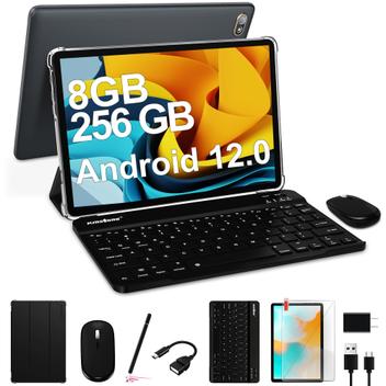 Tablet Kinstone 2024, mais recente, 10.1", Android 12, 8 GB de RAM, 256 ...