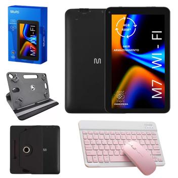 Tablet M7 64Gb 4Gb Wi-fi Com Kit Teclado e Mouse e Capa Giratória ...