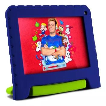 Tablet Multilazer NB423 Lucas Neto 64gb Azul 4gb RAM - Multilaser ...