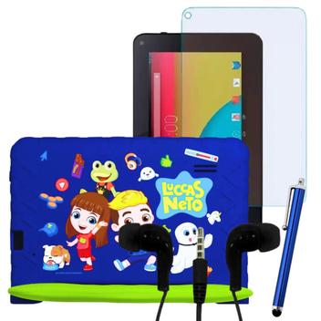 Tablet NB405 Luccas Neto 32GB Tela 7 Multilaser + Película de Vidro ...