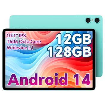 Tablet ODEA Android 14 A10 10 polegadas 12 GB RAM 128 GB ROM 6000mAh ...