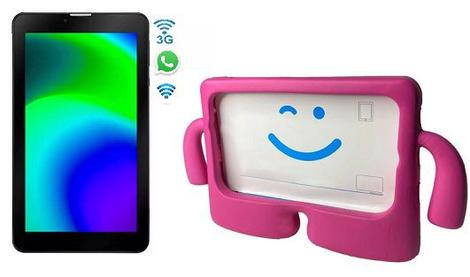 Tablet Para Criança 3G 7" 32GB 1GB Ram + Capa Infantil Rosa ...