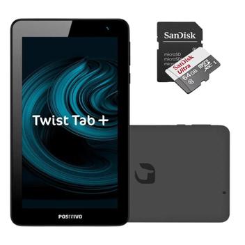 Tablet Positivo Twist 64Gb 2Gb Ram Com Cartão De Memória 64gb Incluso ...