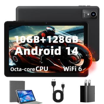 Tablet Rebecco 2024 Android 14 de 10 polegadas 10 GB de RAM 128 GB de ...