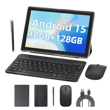 Tablet RUIQIAI Android 15 10 polegadas 18 GB RAM 128 GB ROM +1 TB ...