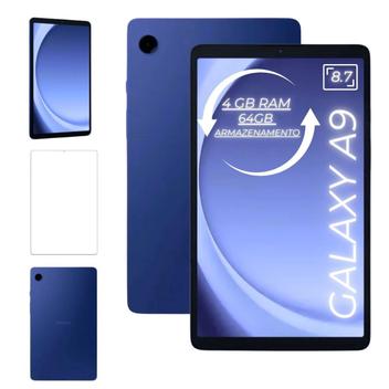 Tablet Samsung A9 64GB 4GB Azul Navy 4g Com Pelicula de Vidro - Tablets ...