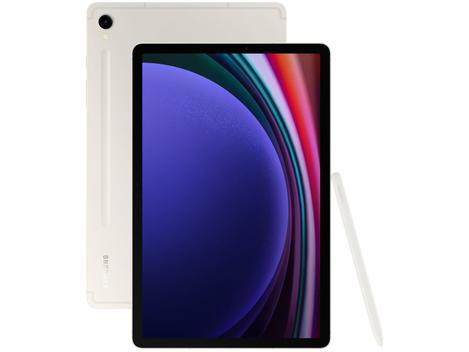 Tablet Samsung Galaxy Tab S9 5G Octa Core 256GB 12GB RAM Marfim ...