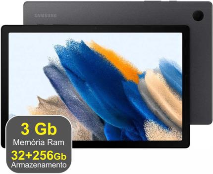 TABLET SAMSUNG TAB A A8 32GB+3GB RAM + 256GB SD + TELA 10.5 + 7040 mAh ...