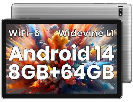 Tablet TPZ 2024 O mais novo Android 14 de 10 polegadas 8 GB+64 GB 1 TB ...