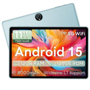 Tablet TUOHAITIME 2025 Android 15 11 polegadas 12 GB+128 GB+512 GB ...