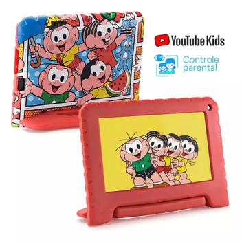 Tablet Turma da Mônica Quad Core 4gb Ram 64gb Multilaser - Tablet ...