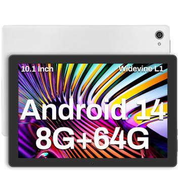 Tablet UGRIHACH Android 14 10 polegadas 8 GB RAM 64 GB ROM 1 TB branco ...