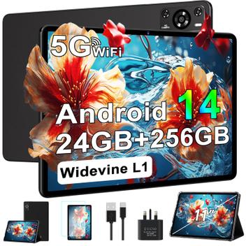 Tablet ZIOVO 2025 Android 14 11 polegadas 24 GB de RAM 256 GB ROM ...
