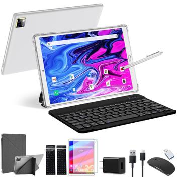 Tablet ZONKO Android 11 10.1" com teclado 4 GB de RAM 64 GB de ROM ...