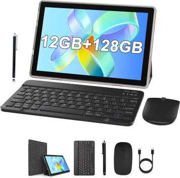 Tablet ZZB 2 em 1 de 10 polegadas 12 GB RAM 128 GB ROM Android 13 ...