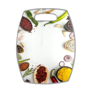 Tábua De Corte Carne Legumes Estampada Plástico Resistente - ECOS ...