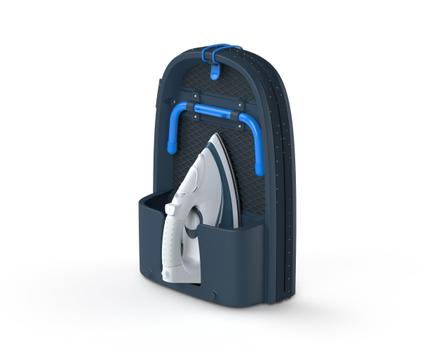 Tábua de Passar Roupa Joseph Joseph Compact Folding - Preta/Azul ...