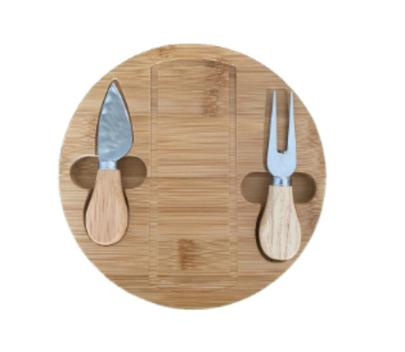 Tabua Madeira Para Queijos Frios Com Cortadores Faca Garfo - LinRan ...