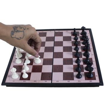 Tabuleiro de xadrez magnetico 29,7x29,7cm com coordenadas para ...