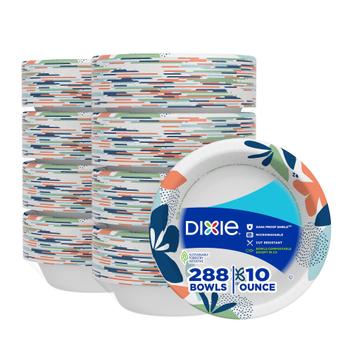 Taças de papel Dixie 300 ml (36 unidades) (pacote com 8), seguras para ...