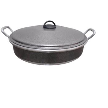 Tacho Panela De Alumínio Com Tampa Tipo Disco Arado 40cm - Alumilar ...