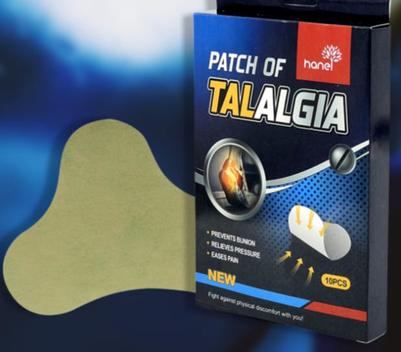 Talalgia Patch para Alívio Pés - Hanel - Emagrecedores - Magazine Luiza