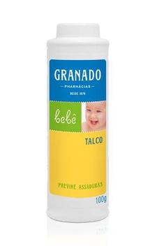 Talco granado para bebês 100g - Talco para Bebê - Magazine Luiza
