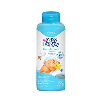 Talco infantil baby poppy 200g - Talco para Bebê - Magazine Luiza