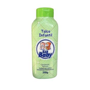 Talco Infantil Verde 200G SÓ BABY - Up Baby - Talco para Bebê ...
