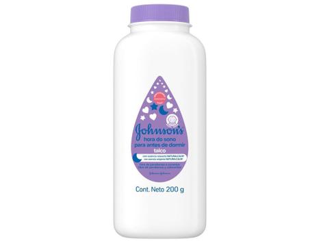 Talco Johnsons Baby Hora do Sono 200g - Johnson'S - Talco para Bebê ...