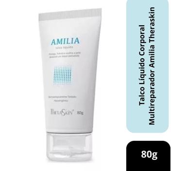 Talco Líquido Corporal Multireparador Amilia Theraskin 80g - Talco para ...