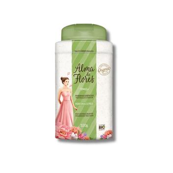 Talco Perfumado Alma De Flores Finíssimas Essências 100g - Alma flores ...