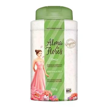 Talco Perfume Alma de Flores 100G - Talco para Bebê - Magazine Luiza