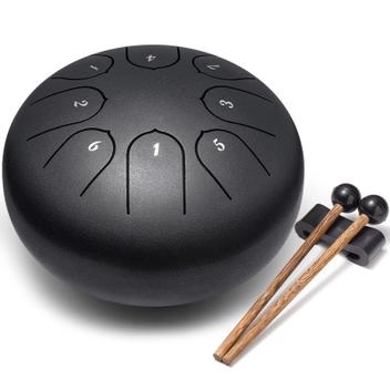 Tambor de Língua de Aço Lronbird 6 Polegadas - 8 Notas - Sons e Fala ...