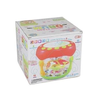 Tambor Musical Infantil Drum Com Som E Luzes - Toy King - Bateria ...
