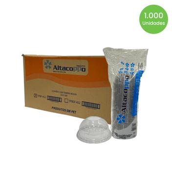 Tampa Bolha com furo para Copos 400ml, 440ml, 500ml e 550ml Altacoppo com 1.000 unidades ...