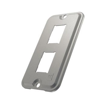 Tampa Condulete Alumínio Com Pintura 1/2 3/4 Para 2 Rj - 45 Wetzel ...