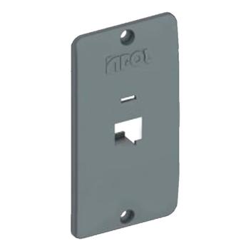 Tampa Condulete Pvc Cinza 3/4 Polegadas 1 Rj45 Inpol - Espelho / Placa ...