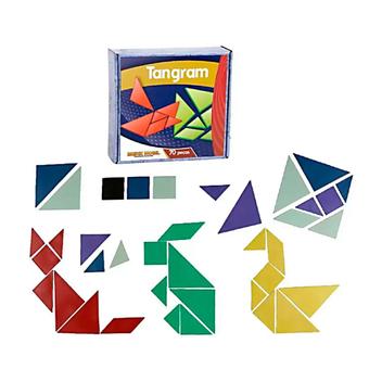 Tangram em Madeira - Brink Mobil - Brinquedos Educativos - Magazine Luiza