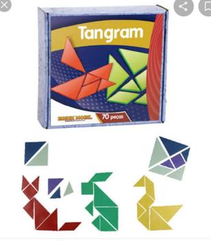 Tangram Em Mdf - Brink Mobil - Jogos Educativos - Magazine Luiza