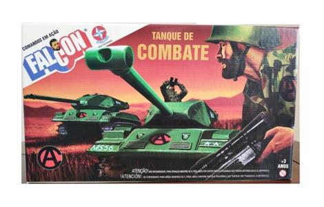 Tanque de combate do boneco falcon da estrela - comandos em ação ...