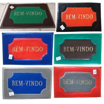 Tapete Bem Vindo de PVC 58X38cm - MONALIZA - Capacho / Tapete de ...