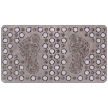 Tapete Box para Piso Banheiro 66x36cm Base Ventosa Antiderrapante Uzoo ...