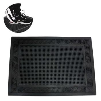 Tapete capacho de borracha para entrada preto 51 x 37 cm - Catumbi ...