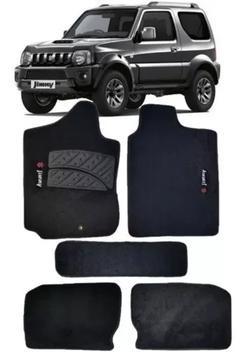 Tapete Carpete Bordado Suzuki Jimny Ano 2008 - 500.461PTO - Frisart ...
