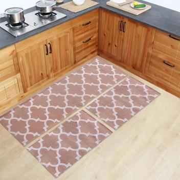 Tapete Cozinha 3 Peças Com Antiderrapante - De Paula Decor - Tapete ...