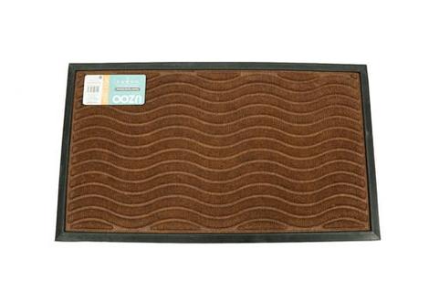 Tapete de Entrada Fenice Colorful Bella Casa 69X39 cm Cinza Liso - UZOO ...