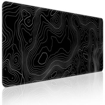 Tapete de Mouse BZU Topographic Contour Extended XL - 80x30cm - Mouse ...